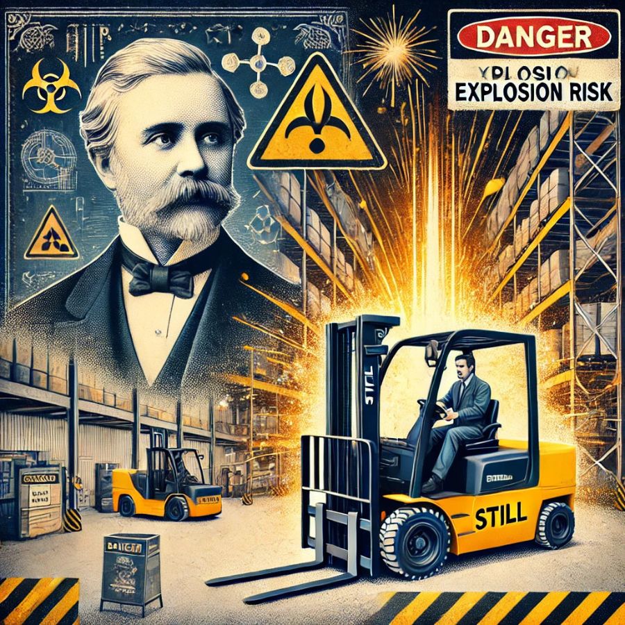 Čo majú spoločné Alfred Nobel, dynamit a STILL? | STILL Slovensko